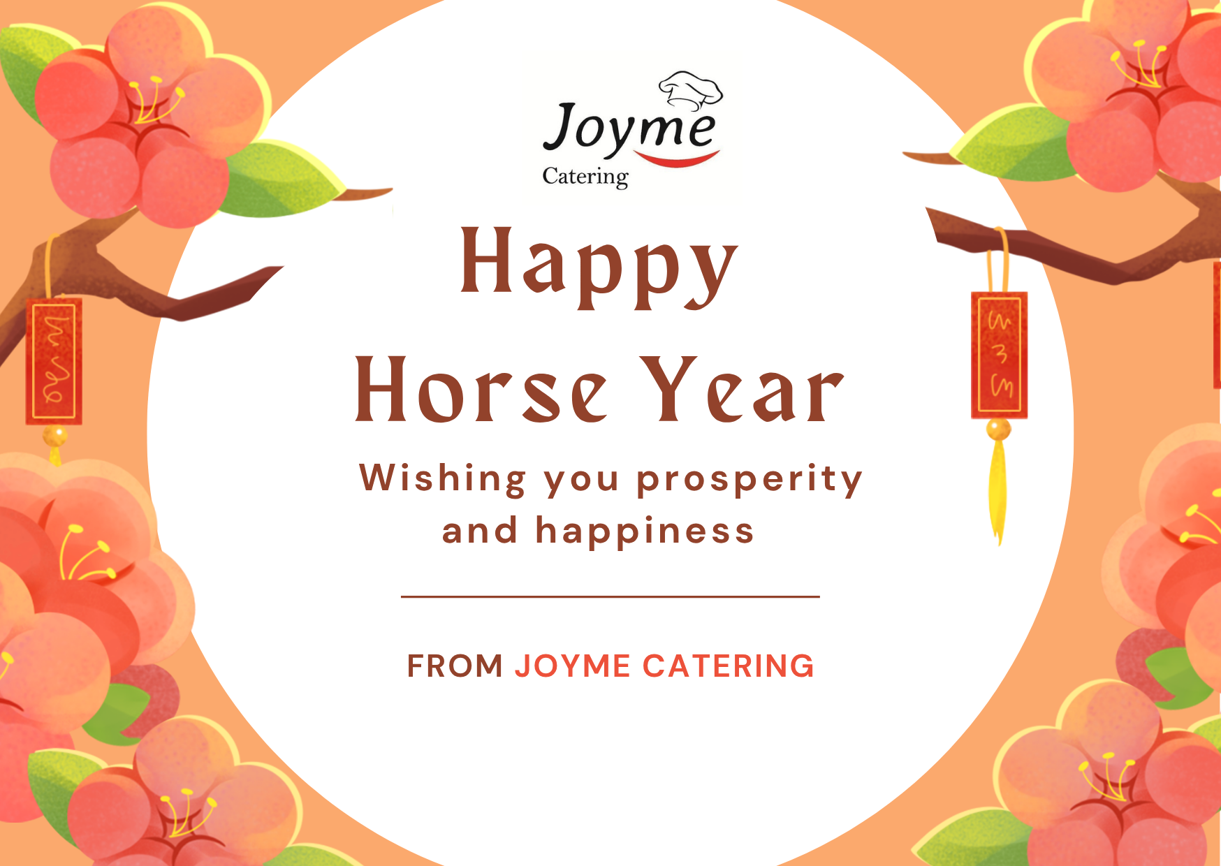 Chúc mừng năm mới Bính Ngọ - Joyme, suất ăn công nghiệp, suất ăn trường học